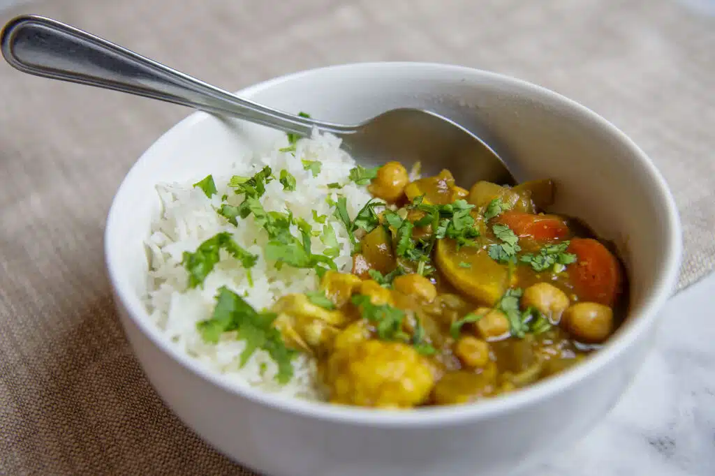 Vegetable Curry Recipe | Them Bites