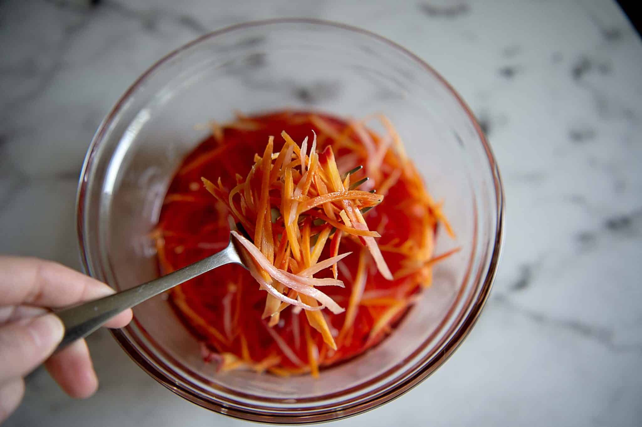 Pickled Carrots | Them Bites