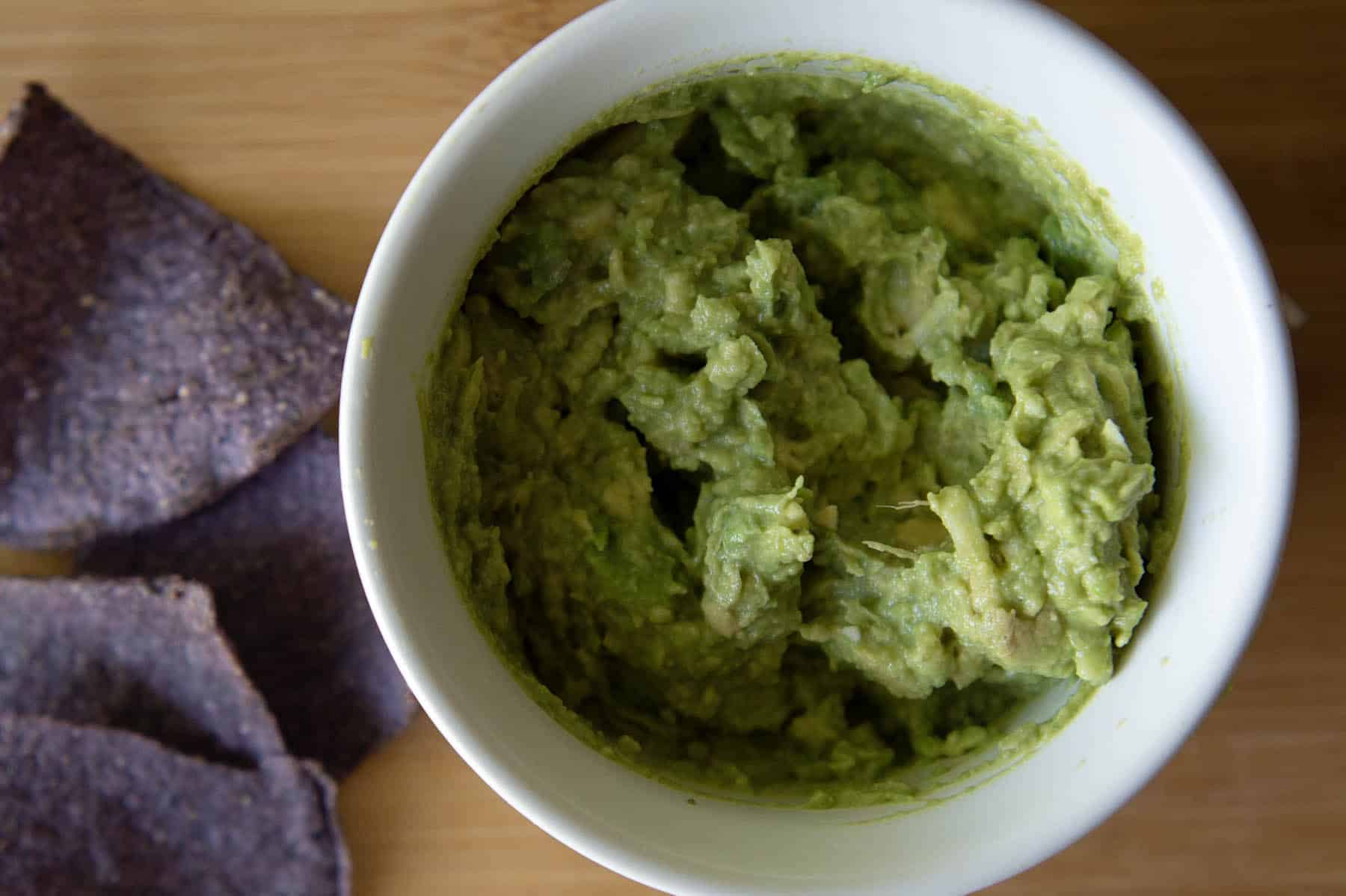 4 Ingredient Guacamole