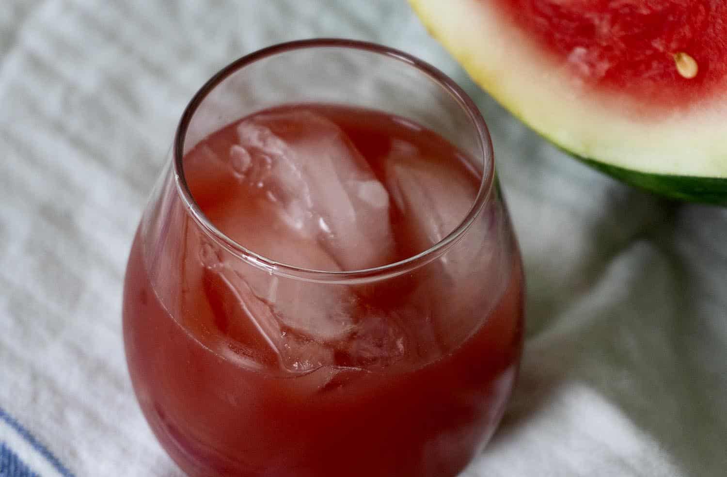 Watermelon Hibiscus Iced Tea
